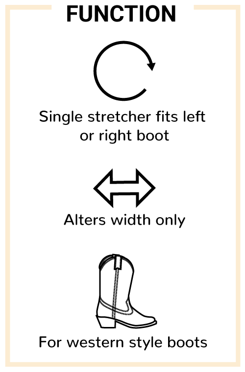 Premium Professional Western Cowboy Boot Stretcher | FootFitter