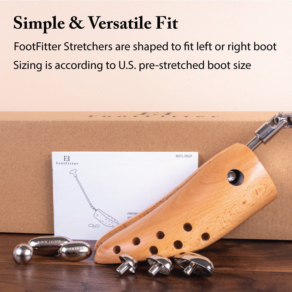 Premium Professional Boot Stretcher, 2-Pack | FootFitter
