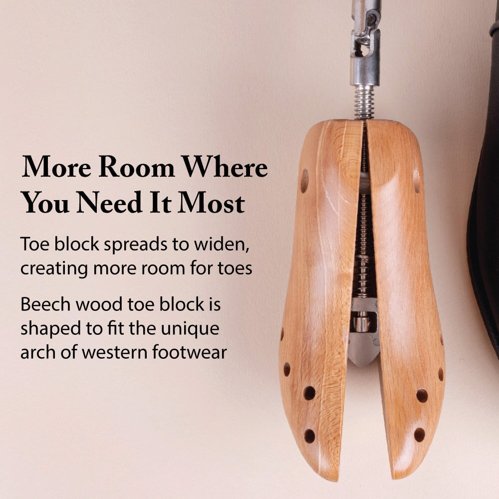 Premium Professional Western Cowboy Boot Stretcher | FootFitter