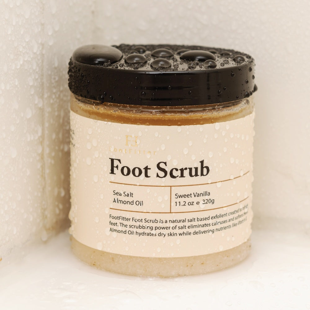 FootFitter Foot Scrub, Sweet Vanilla, 11.2 oz | FootFitter